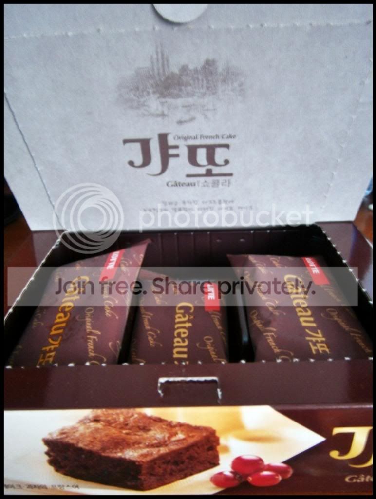 Lotte Gateau Chocolate | Chloeheart's Diary
